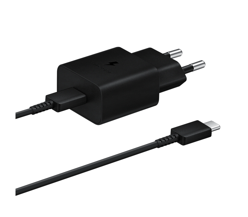 Incarcator retea USB Type-C, Fast Charging, 15W, Black