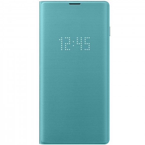 Husa LED View Cover pentru Samsung Galaxy S10, Green